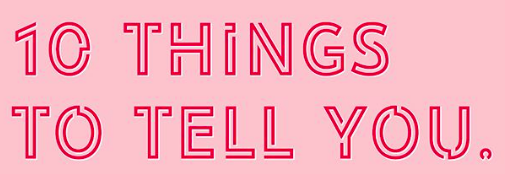 Ten Things to Tell You - Teaching Sam and Scout